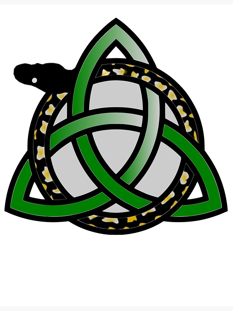 "Snake Trinity knot" Poster for Sale by JakeKraemer | Redbubble