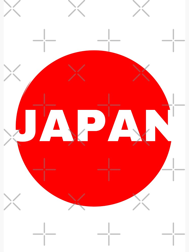 "Japanese Flag - Flag of Japan" Sticker for Sale by CitiesofJapan ...