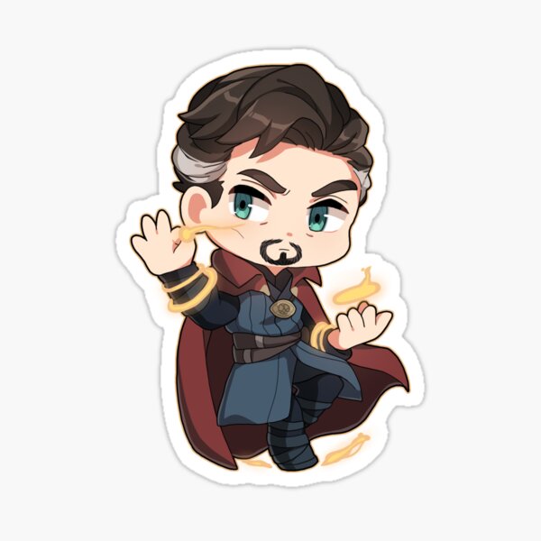 "Doctor Strange" Sticker for Sale by Foudreika | Redbubble