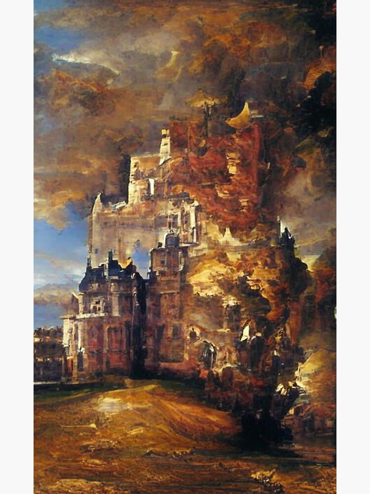 "Castle Baroque style Art" Poster for Sale by NeuralProd | Redbubble