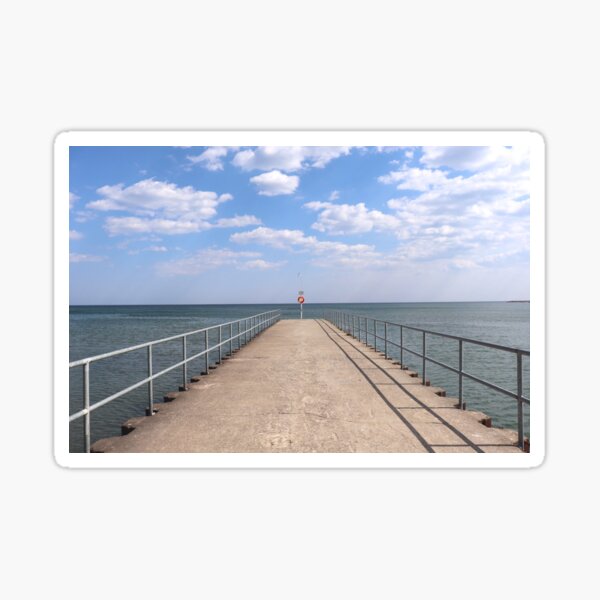 "Pier" Sticker for Sale by thegspt | Redbubble
