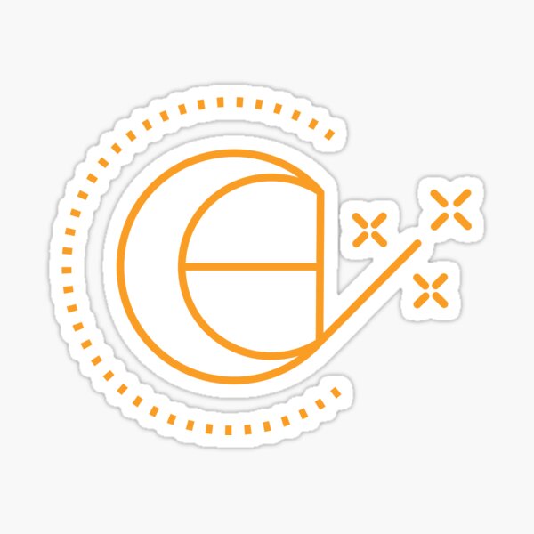 "Calm, Cool, & Collected Sigil Design" Sticker for Sale by ...