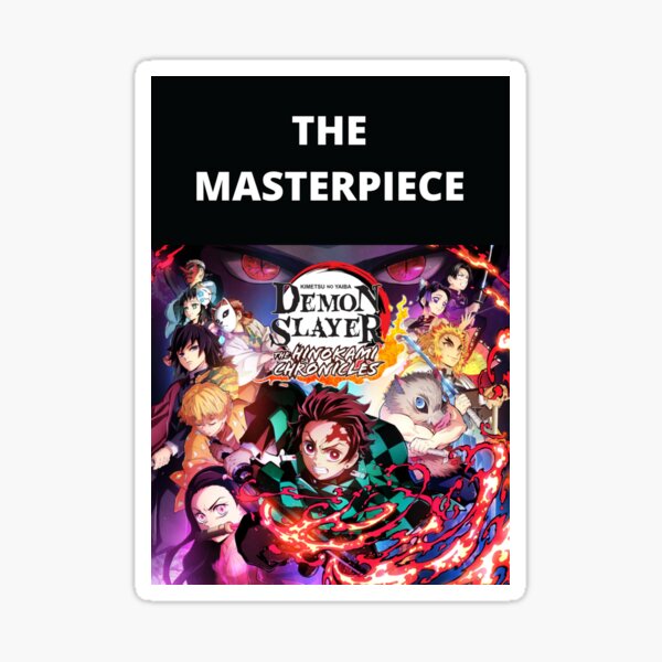 "Demon Slayer masterpiece " Sticker for Sale by Someguy603 | Redbubble