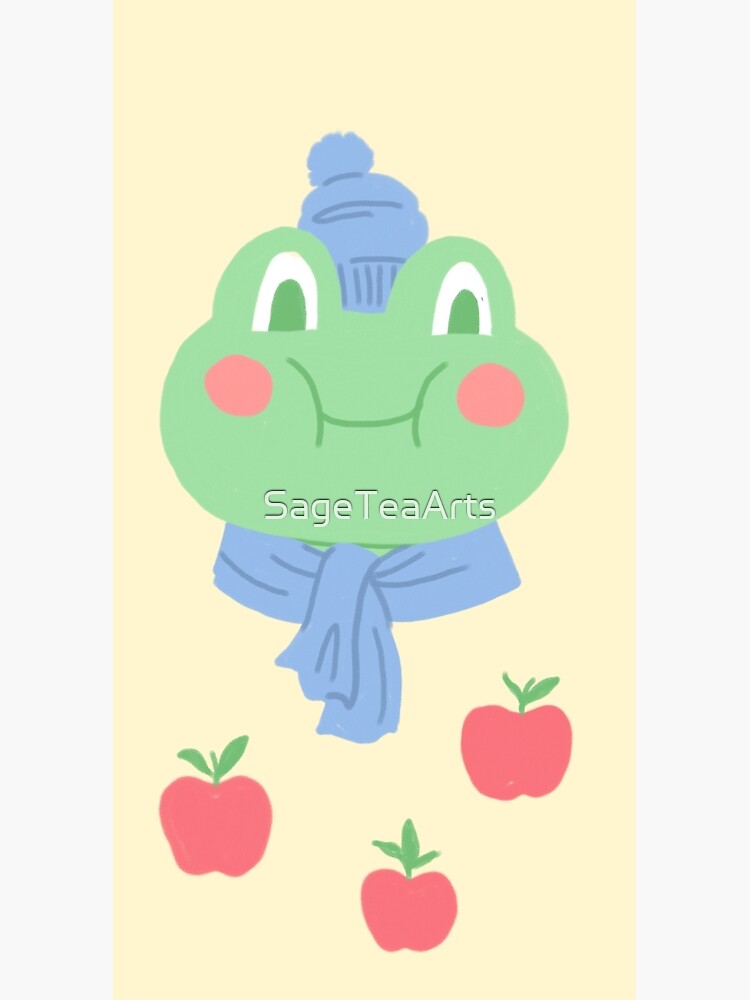 "apple frog" Poster for Sale by SageTeaArts | Redbubble