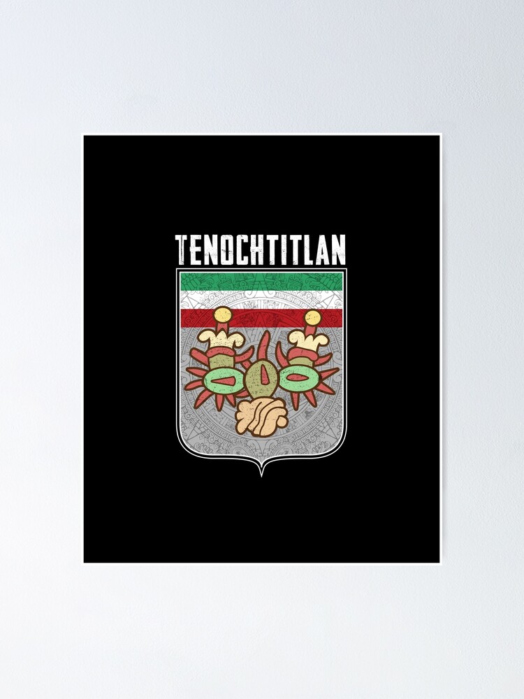 Póster «Escudo Glifo de Tenochtitlan» de twHistory | Redbubble