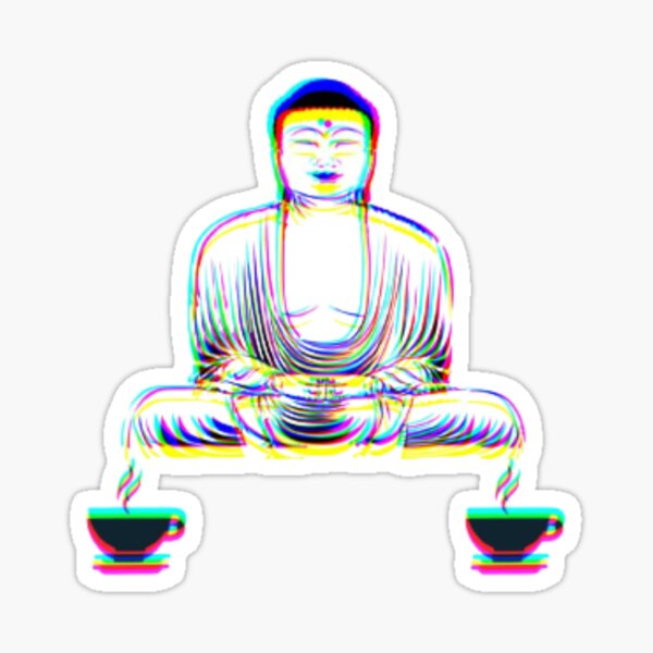 "Buddha" Sticker by frizyukpresent | Redbubble