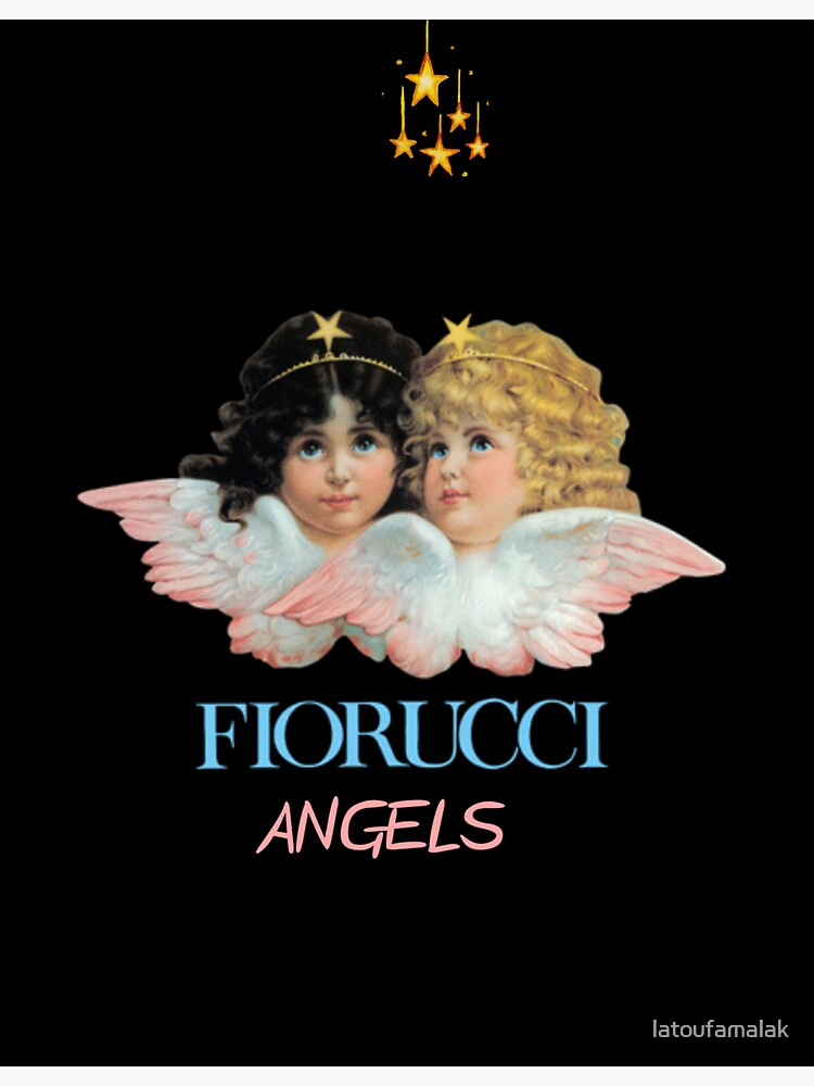 "FIORUCCI ANGELS" Sticker for Sale by latoufamalak | Redbubble