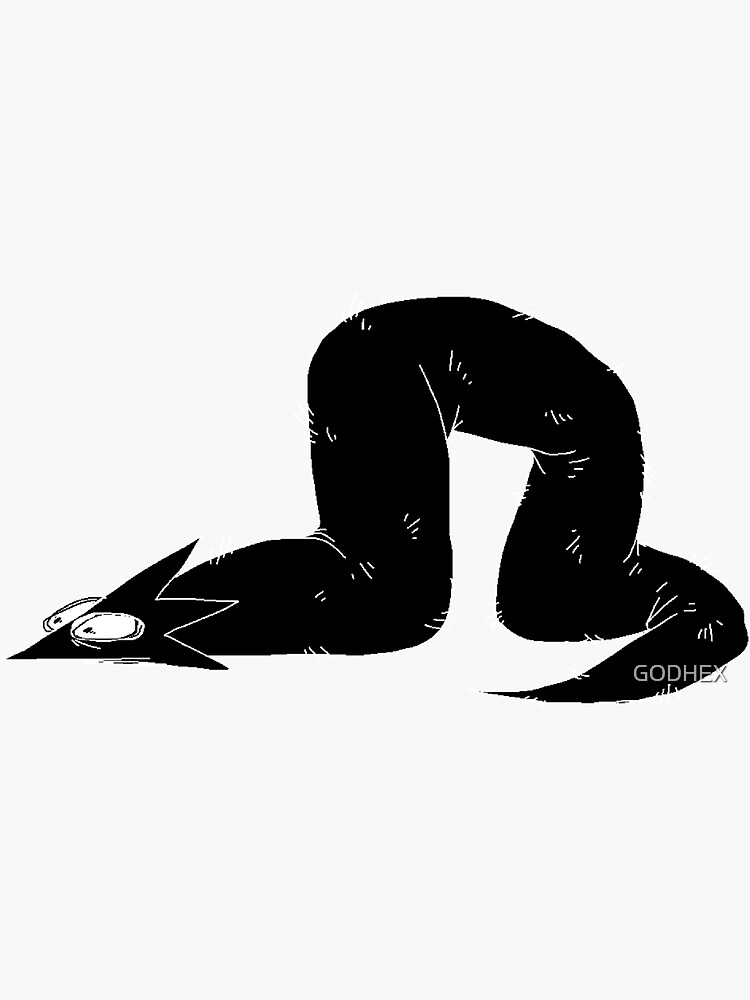 "inchworm" Sticker for Sale by GODHEX | Redbubble