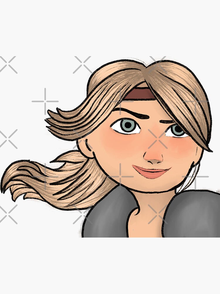"Astrid" Sticker for Sale by newjkrowling | Redbubble