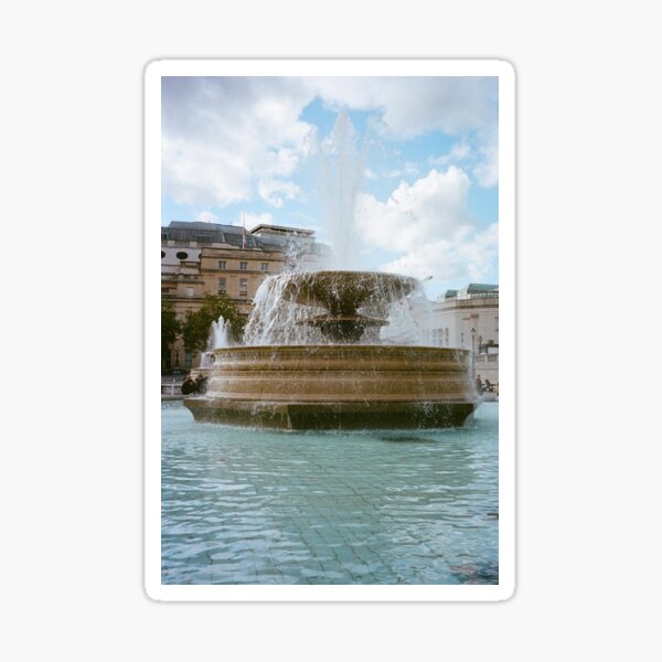 "Fountain wish fountain vintage film photography " Sticker by Lazy ...