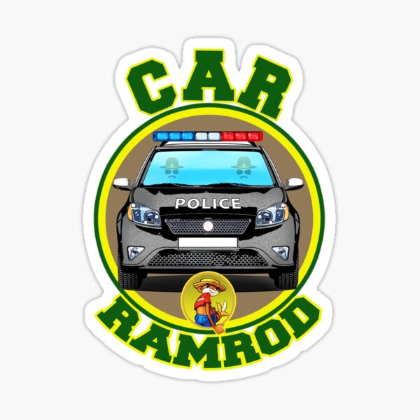"Car RAMROD " Sticker for Sale by JTK667 | Redbubble
