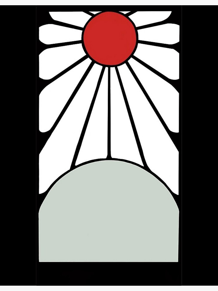 Pegatina «Diseño de Demon Slayer Hanafuda» de Tarten22 | Redbubble