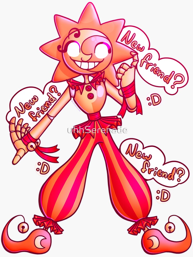 "Sundrop!" Sticker for Sale by uhhSerenade | Redbubble