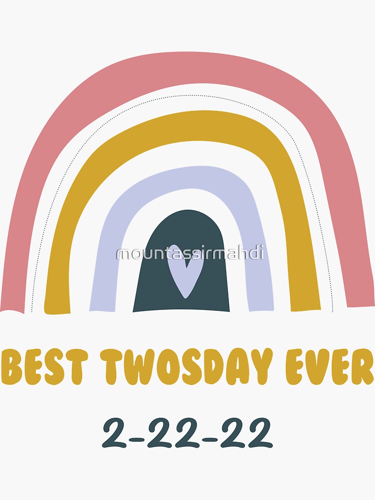"Funny happy twos day Gift, best twosday ever 2 22 22, Cool Celebrate ...