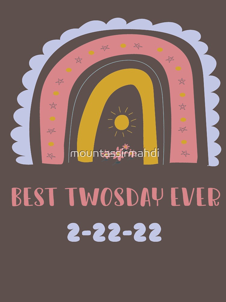 "Funny happy twos day Gift, best twosday ever 2 22 22, Cool Celebrate ...