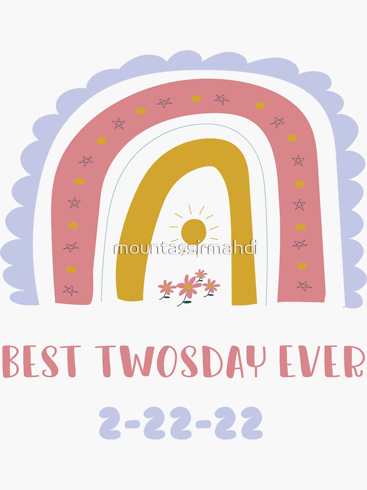 "Funny happy twos day Gift, best twosday ever 2 22 22, Cool Celebrate ...