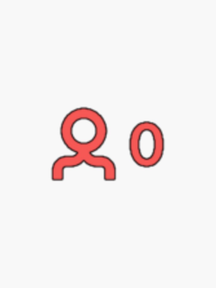 "Twitch 0 Viewers" Sticker for Sale by Gaambbitt | Redbubble