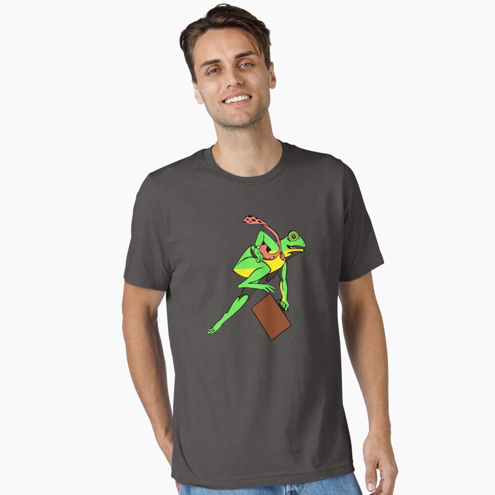 "Frogger Frog" Sticker for Sale by Jumpman666 | Redbubble