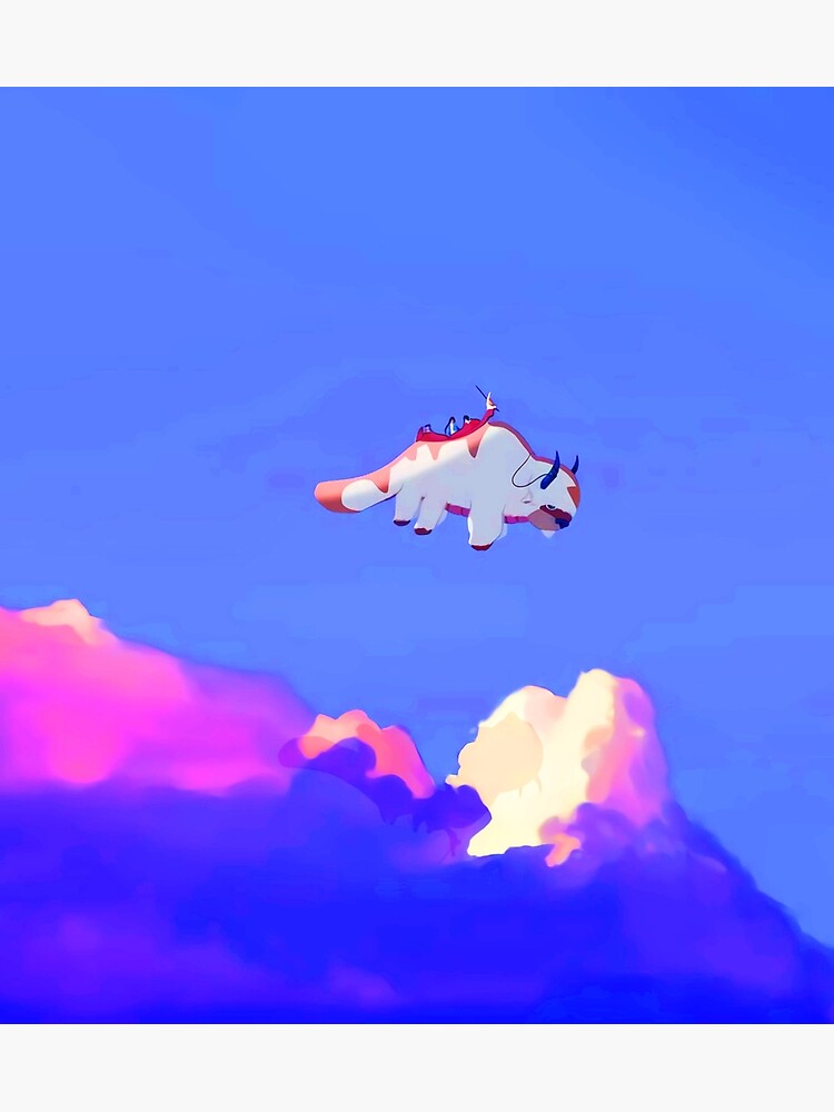 "Anime Appa The Last Airbender" Poster for Sale by Gregoryaderson ...