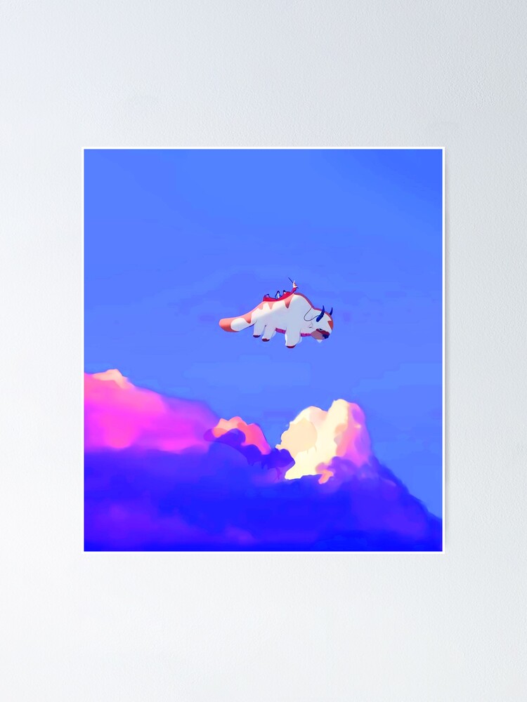 "Anime Appa The Last Airbender" Poster for Sale by Gregoryaderson ...