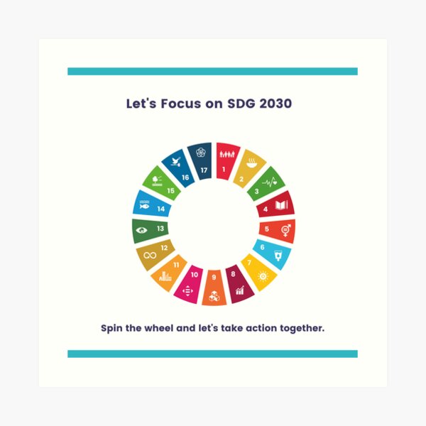 "Lets Focus on SDGs/UN Global Goals Logo/United Nations Sustainable ...
