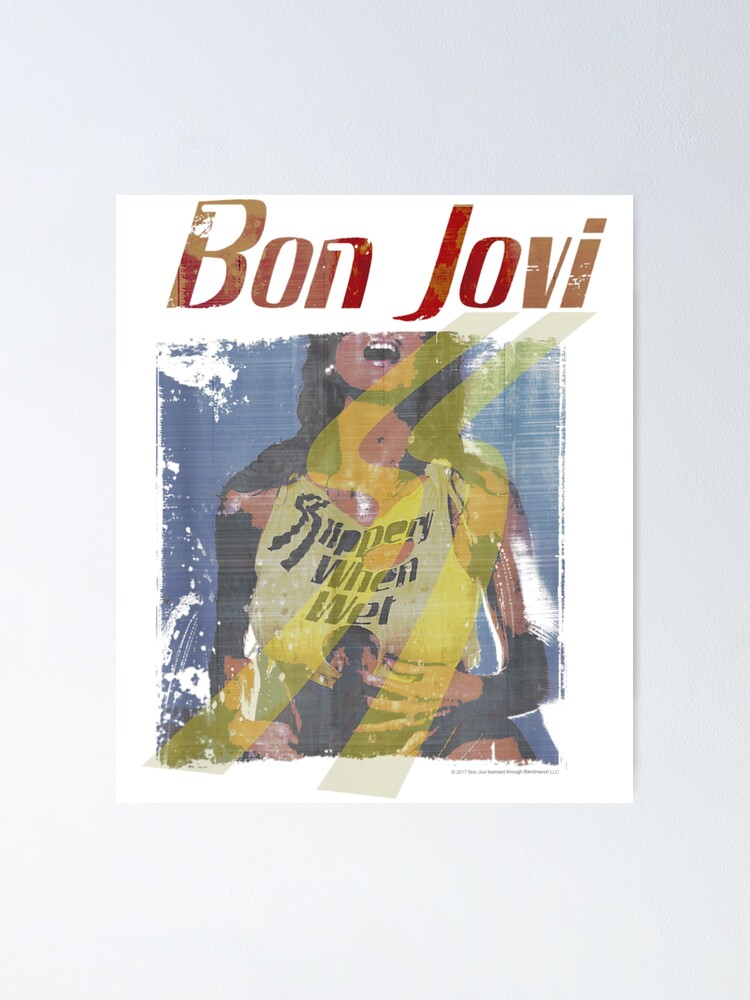 "Slippery When Wet Girl" Poster for Sale by EmreWalters | Redbubble