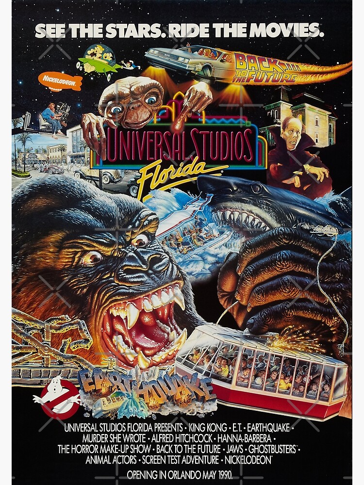 "See the Stars. Ride the Movies" Poster for Sale by FandomMaster ...