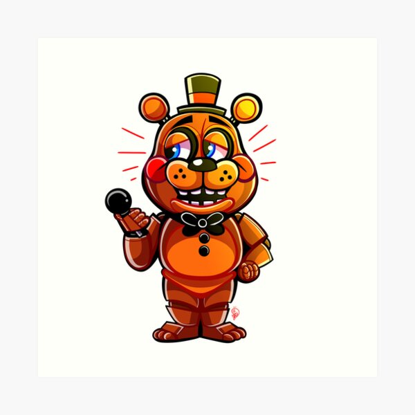 "Five Nights at Freddy's 2 Toy Freddy" Art Print for Sale by Jrgoyette ...