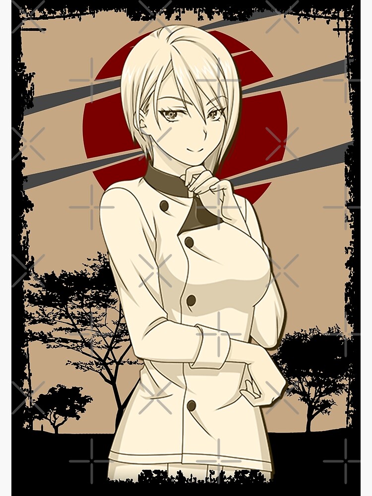 "Alice Nakiri Food Wars Shokugeki no Soma Retro Landscape Design" Art ...