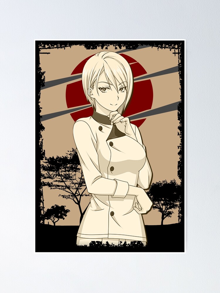 Póster «Alice Nakiri Food Wars Shokugeki no Soma Diseño de paisaje ...