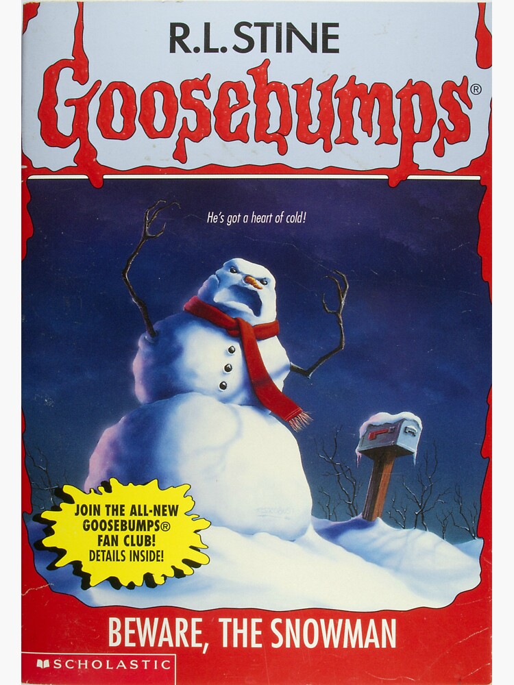 "Beware, The Snowman" Sticker by Double-Ghost | Redbubble