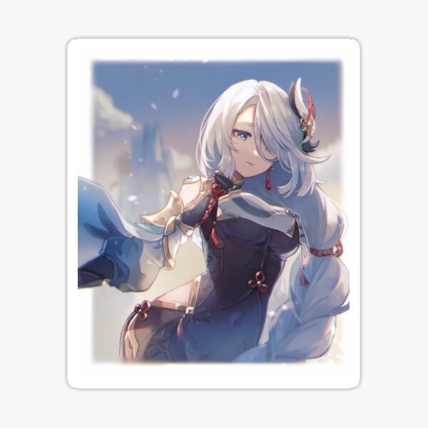 "Shenhe Cute Genshin Impact " Sticker for Sale by TShakeira | Redbubble