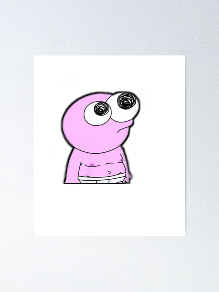 "Pim reaches depression - For SMILING FRIENDS! Sticker" Poster by IDAN1 ...