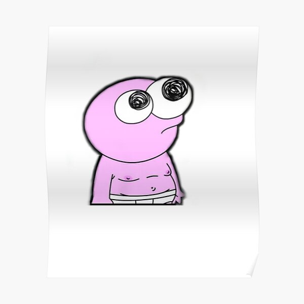 "Pim reaches depression - For SMILING FRIENDS! Sticker" Poster by IDAN1 ...