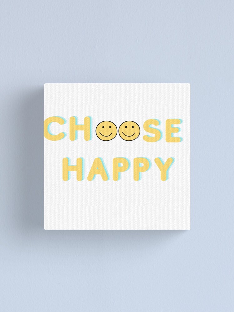 "Choose Happy yellow design with smiley faces for more happiness ...
