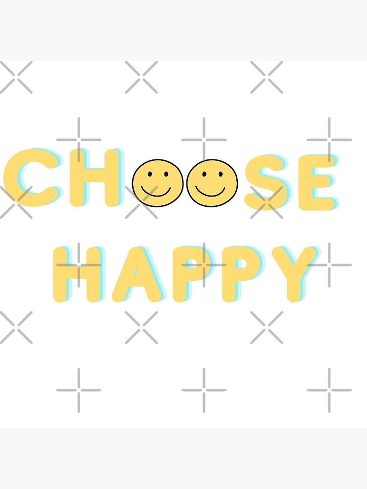 "Choose Happy yellow design with smiley faces for more happiness ...