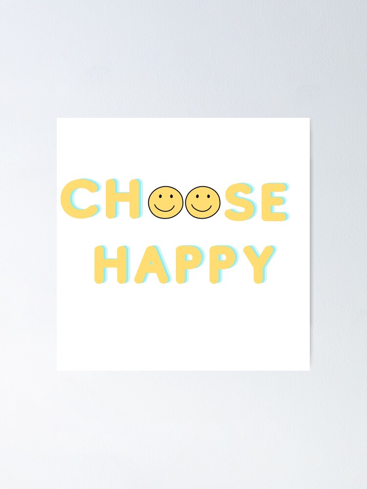 "Choose Happy yellow design with smiley faces for more happiness ...