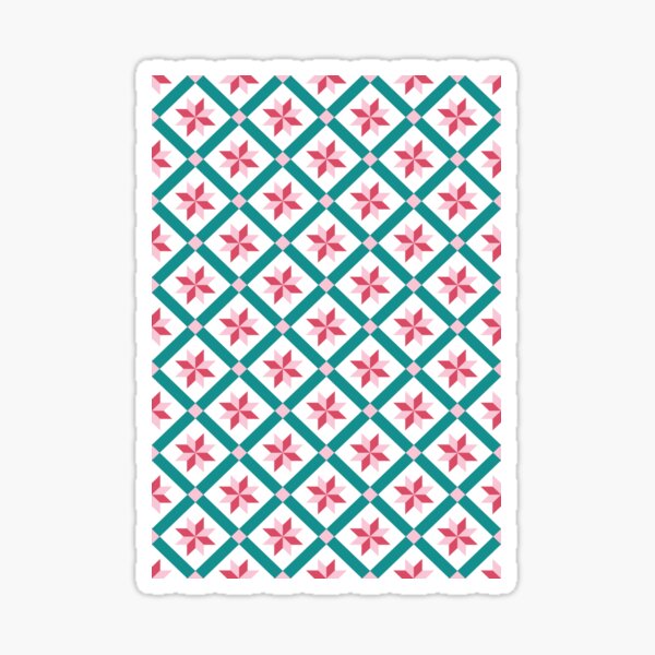 "Bold Geometric Pattern Design" Sticker for Sale by edhie815 | Redbubble