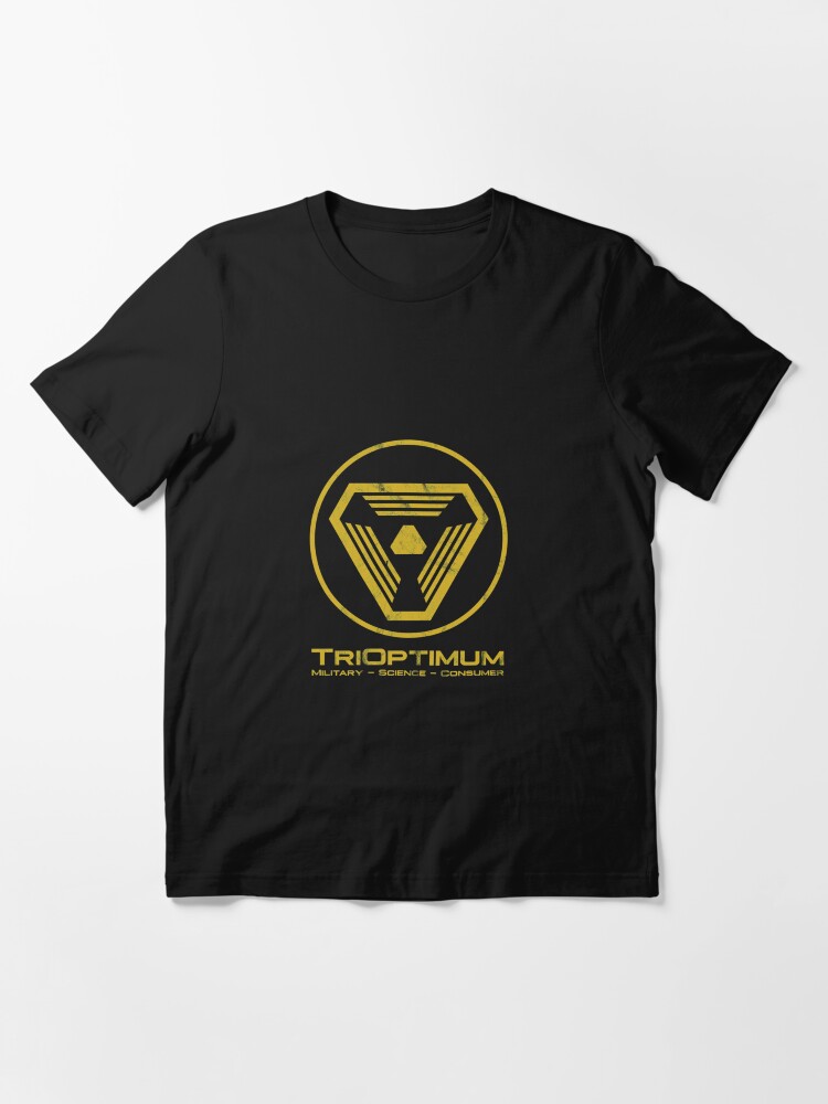 "TriOptimum Logo inspired by System Shock Essential T-Shirt" Essential ...
