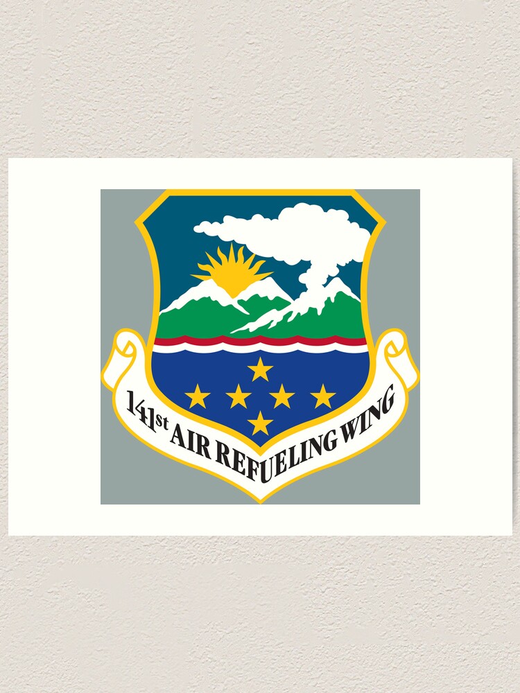 "141st Air Refueling Wing (Washington Air National Guard)" Art Print by ...