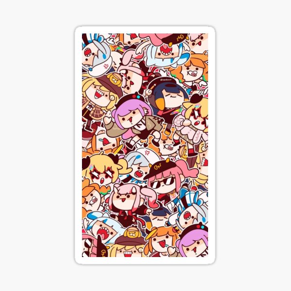 "Bunch of stickers || Hololive" Sticker by AszaAri | Redbubble