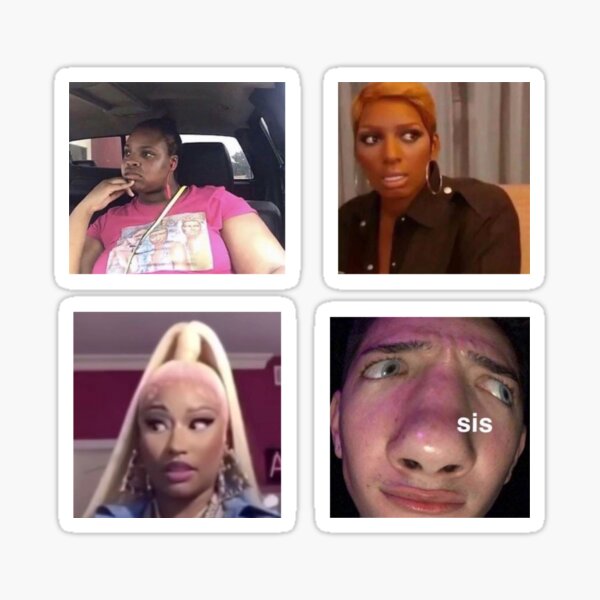 "Memes Sticker Pack Um sis? meme stan twitter tumblr thermo flask ...