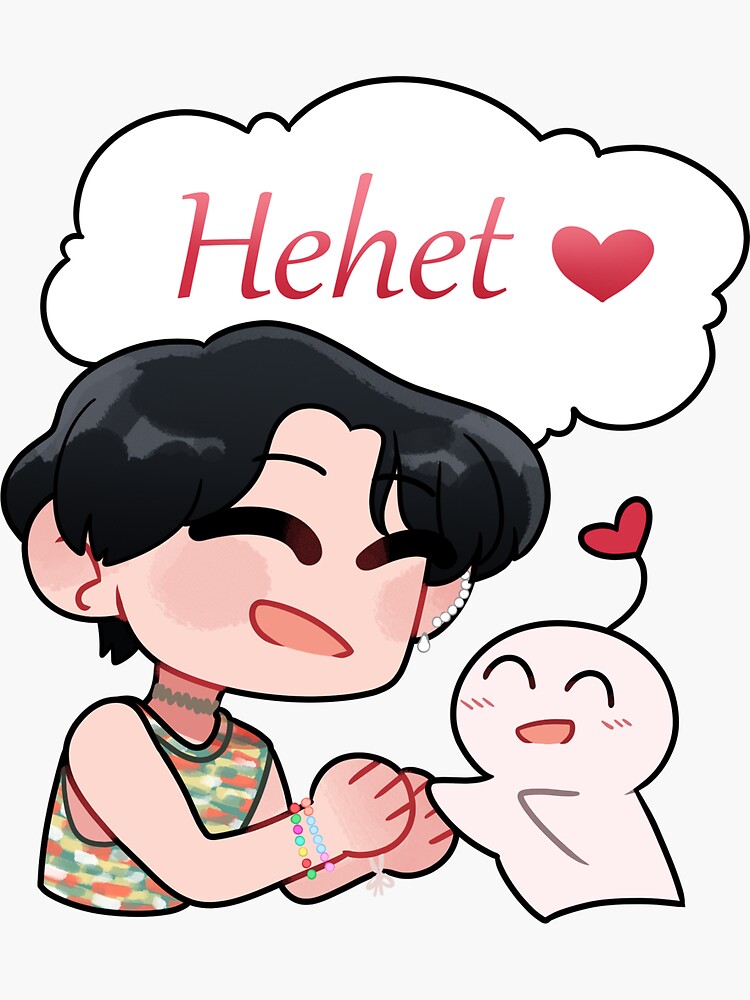 ""Hehet" Yeosang" Sticker for Sale by natacular | Redbubble