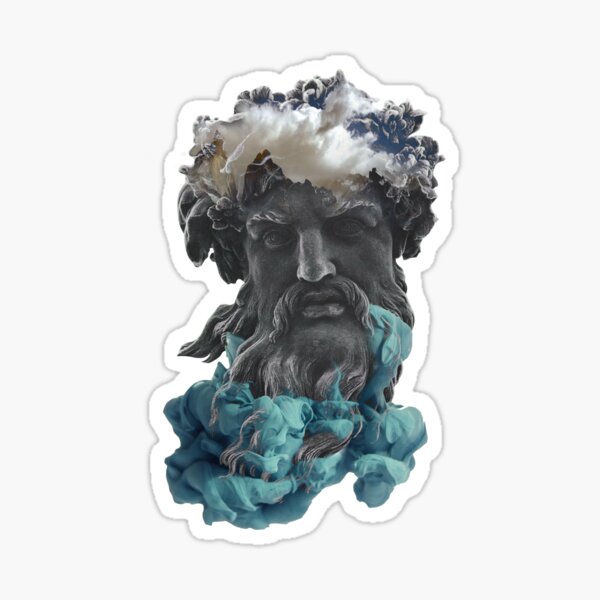 "Zeus" Sticker for Sale by begraphics | Redbubble