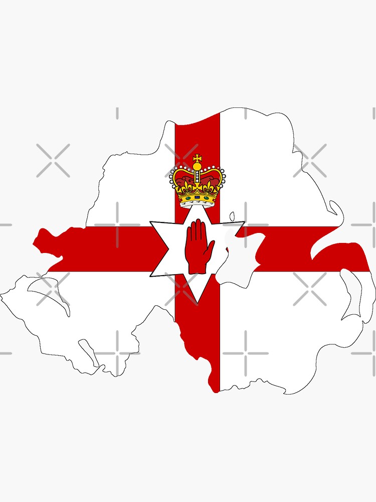 "Northern Ireland (Ulster)" Sticker for Sale by cjackvony | Redbubble