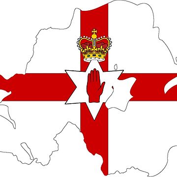 "Northern Ireland (Ulster)" Sticker for Sale by cjackvony | Redbubble