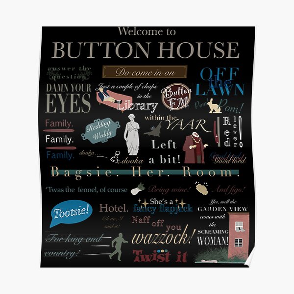 "Ghosts (BBC) Quotes" Poster for Sale by aseliger17 | Redbubble