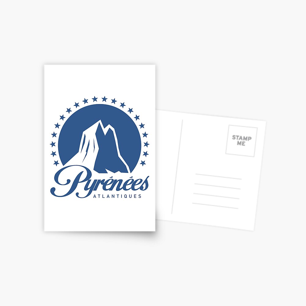"Pyrenees logo" Postcard by JosselinB | Redbubble