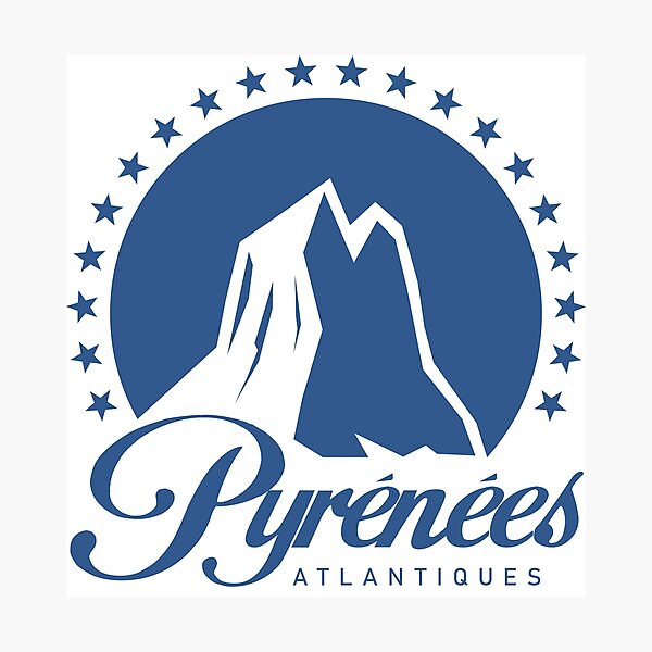 "Pyrenees logo" Photographic Print for Sale by JosselinB | Redbubble