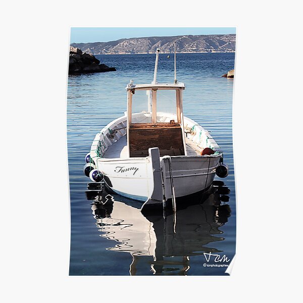 Poster « Marseille, Barque, Bâteau, Pointu, Pêche, Vallon Des Auffes ...